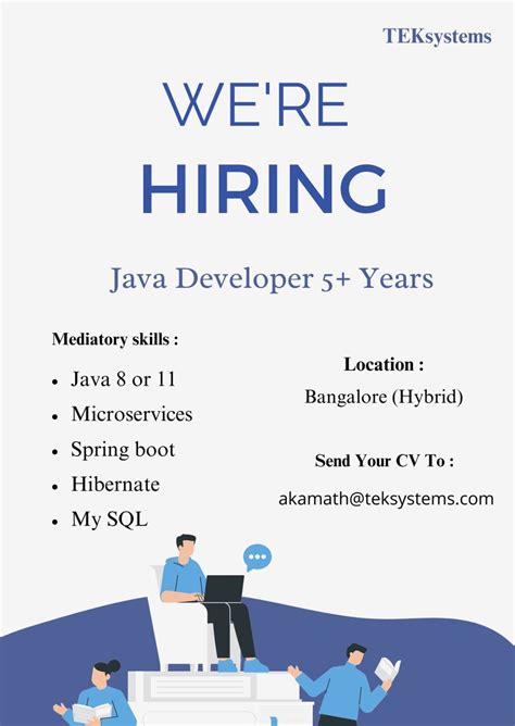 Adya Kamath On Linkedin Hey Connections We Are Hiring For Java Developers Please Share Your