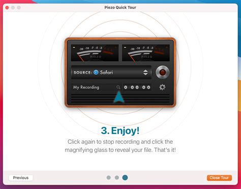 The Piezo Screenshot Gallery Rogue Amoeba Support