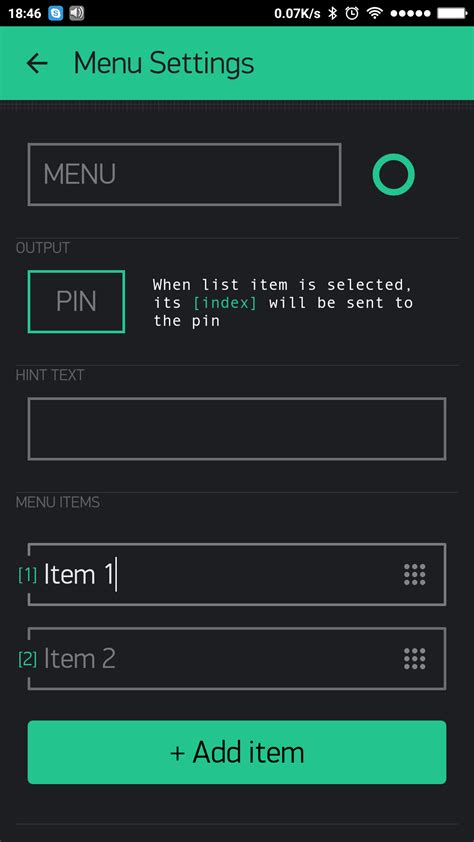 WIDGETS Using TA65 With Blynk 0 6 1 Documentation