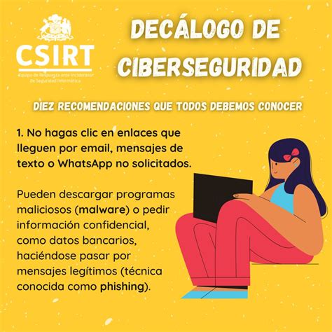 Ciberconsejos Decálogo De Ciberseguridad