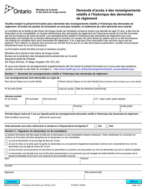 1 RENSEIGNEMENTS RELATIFS AU DEMANDEUR 1 Page Maximum