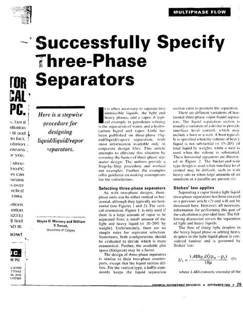Pdf Design Three Phase Separators Dokumen Tips