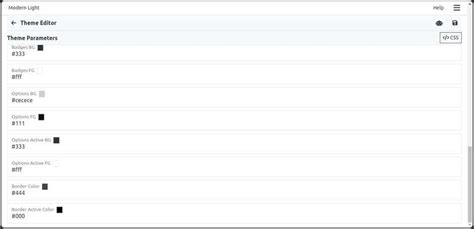 Theme Editor Aliveforms Docs