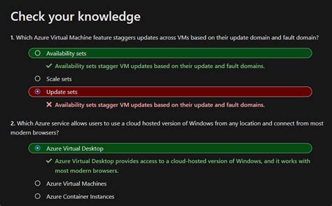 Inconsistent Answers Microsoft Qanda