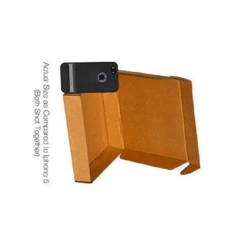 Brown Mobile Phone Packing Box At Rs 7 Piece Cellphone Boxes In