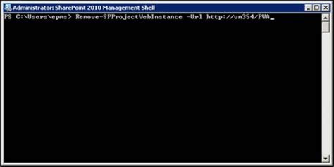 Projectserver 2010 Environment Rollover Steps Powershell Ps2010