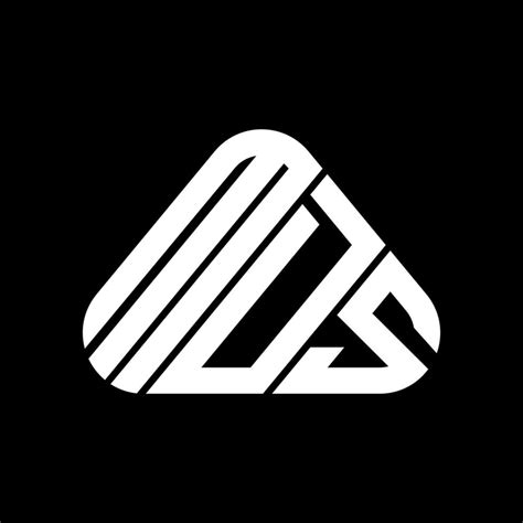 Diseño Creativo Del Logotipo De La Letra Mds Con Gráfico Vectorial