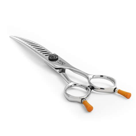 Force One Curve Scissors 18t Akko Scissors Forbici Professionali
