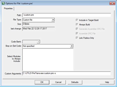 µvision user s guide use a custom translator