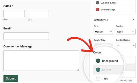 Styling Your Forms