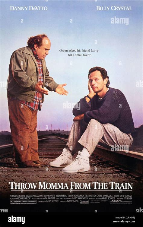 Danny Devito Billy Crystal Film Poster Throw Momma From The Train