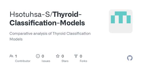 Github Hsotuhsa Sthyroid Classification Models Comparative Analysis