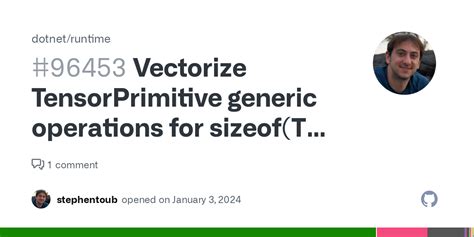 Vectorize TensorPrimitive Generic Operations For Sizeof T