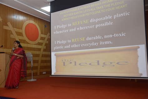 Awareness Talk On Plastic Waste Free Campaign RajaRajeswari