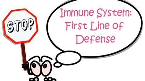 First Line Of Defense Immune System Youtube
