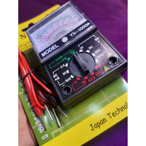 Jual Multitester Multimeter Avometer Yx 1000a Yx 1000 A Nankai Skls