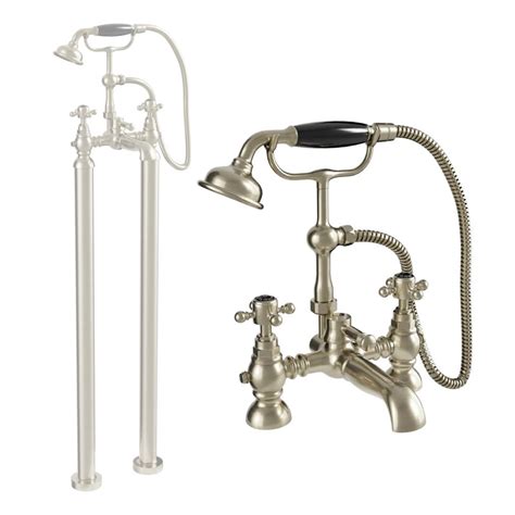 Traditional Tap Brushed Nickel The Freestanding Bath Company