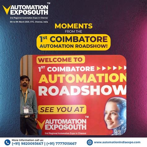 Automation India Expo 2025 On Linkedin Automationexposouth