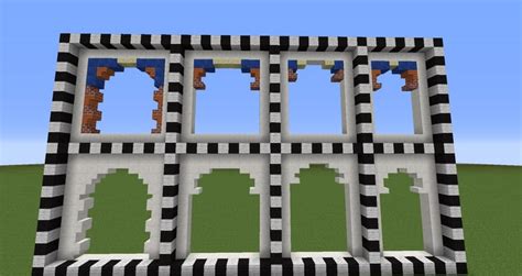 Better Arches Minecraft Projects Minecraft Castle Minecraft Architecture