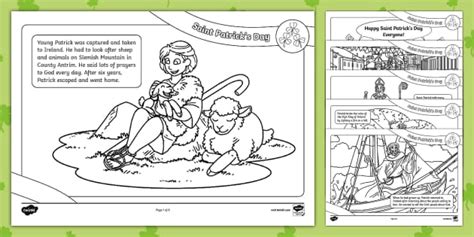 Saint Patricks Day Colouring Pages Teacher Made Twinkl