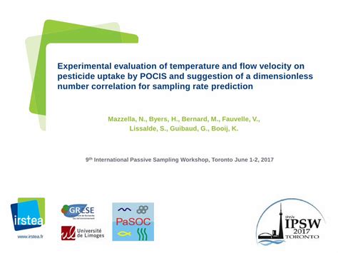 Pdf Experimental Evaluation Of Temperature And Flow Velocity