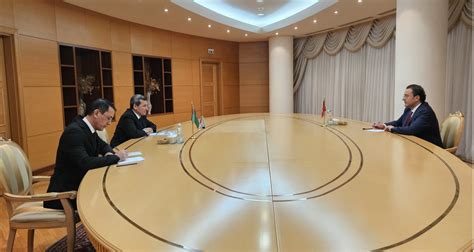 Посла Турции приняли в МИД Туркменистана — Asal Media