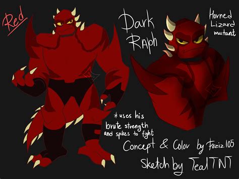 Rottmnt Dark Raph Collab Ref By Foziz105 On Deviantart