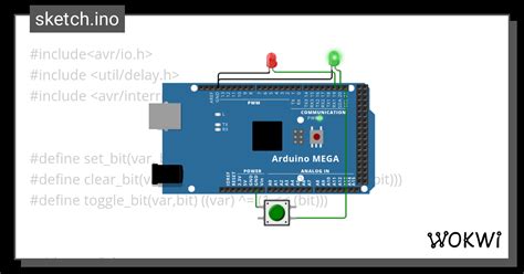 Demo Interrupt Wokwi Esp32 Stm32 Arduino Simulator
