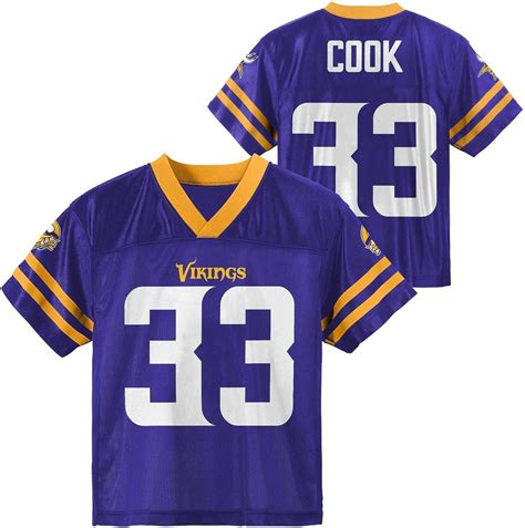 Outerstuff Dalvin Cook Minnesota Vikings 33 Youth 8 20 Purple Home