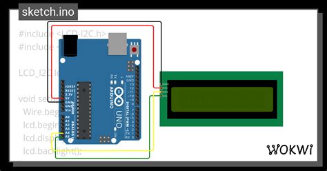 UNO LCD Wokwi ESP STM Arduino Simulator