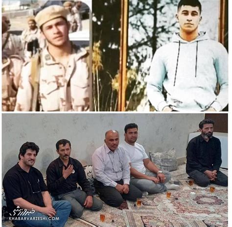 عکس دیدار رسول خادم با خانواده سرباز ایرانی که توسط طالبان شهید شد