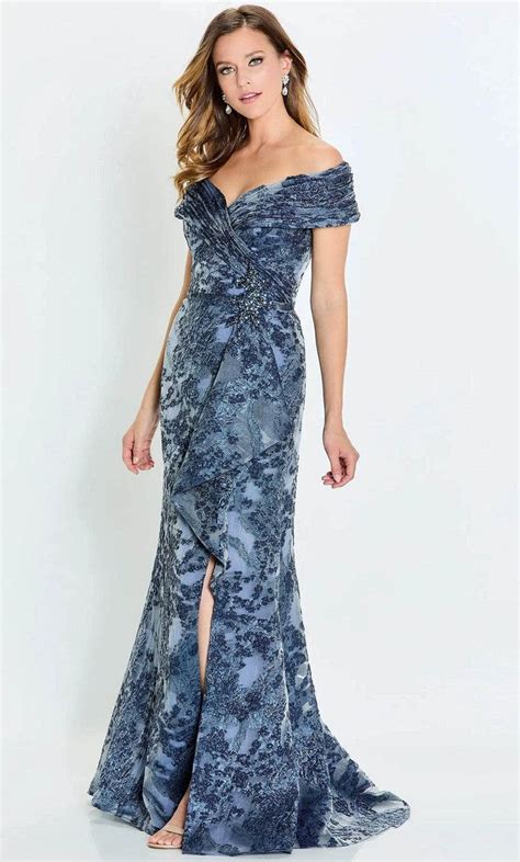 Montage By Mon Cheri M524 Novelty Organza Formal Gown Mother Of The