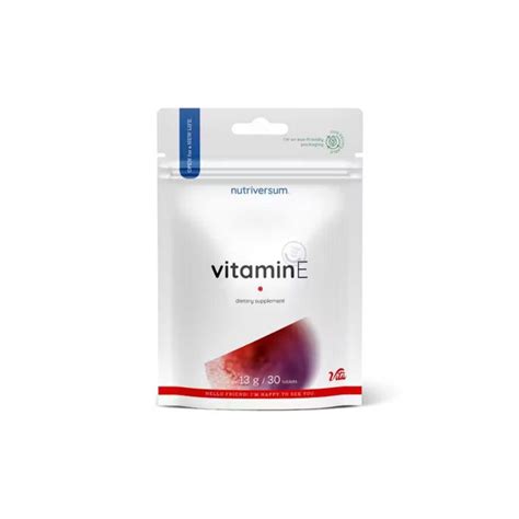 Nutriversum VITA Vitamin E 30 Tabletta Simplesport Hu