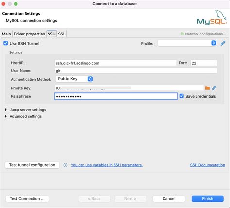 Accessing Your Scalingo For Mysql® Addon Scalingo
