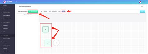 How To Create Table Combinations For Seating And Reservations