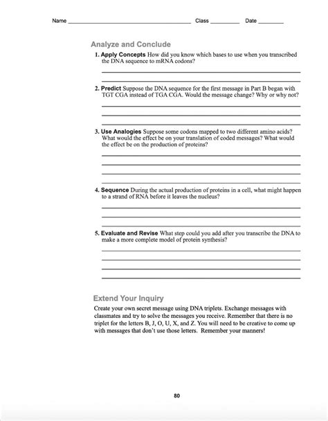 solved name class date guided inquiry skills lab chapter 13 lab