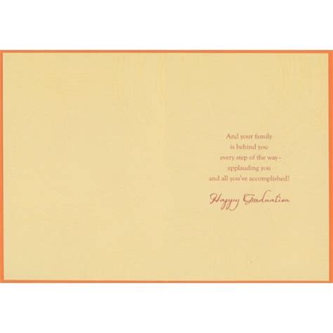 Designer Greetings Grad Cap On Orange Seal Dreams Within Reach