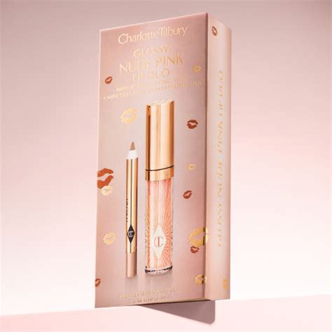 Bộ Son Môi Charlotte Tilbury Glossy Lip Duo Sonauth Official