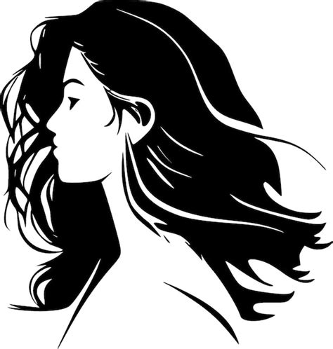 Premium Vector Woman Minimalist And Simple Silhouette Vector Illustration