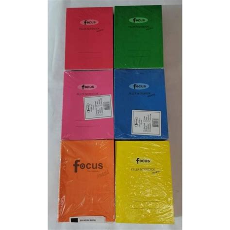 Filler Notebook Focus Mini And A5 X25 Pc Lazada Ph