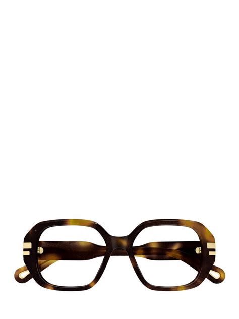 Chloé Square Frame Glasses In Multi 23 Off Editorialist