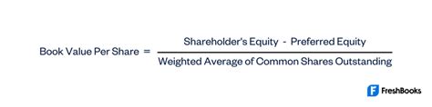 Book Value Per Share: Definition, Formula & Example