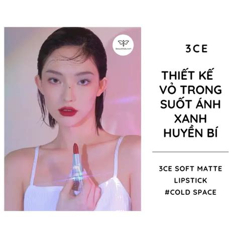 Son 3ce Cold Space Summer Radiance Màu Đỏ Thuần Đẹp Nhất
