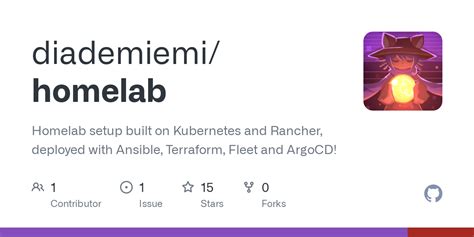 GitHub Diademiemi Homelab Homelab Setup Built On Kubernetes And Rancher Deployed With