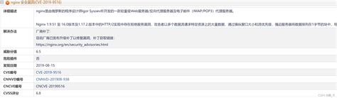Nginx漏洞cve 2019 9513 Csdn博客