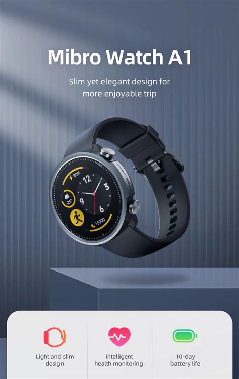 Mibro A1 Smartwatch -Global Version - Xcessories Hub -Pakistan