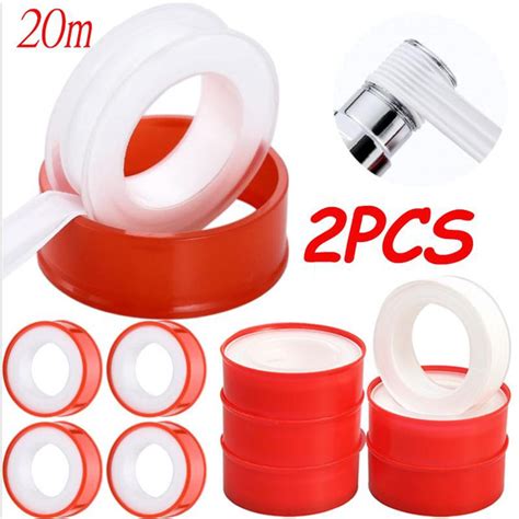 2pcs Ptfe Thread Sealing Tape Water Pipe Sealing Tape For Water Leakage