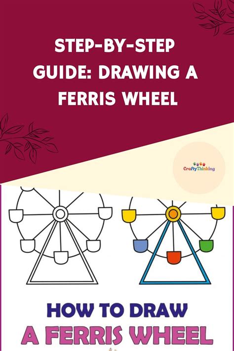 How To Draw A Ferris Wheel Step By Step With Free Ferris Wheel Template Artofit