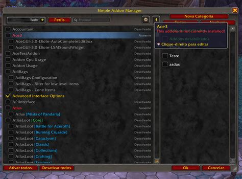 Simple Addon Manager SAM World Of Warcraft Addons CurseForge