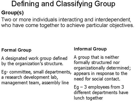 Poa Team Building Games Defining And Classifying Groups